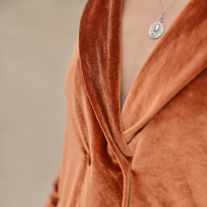 Pajamas Women Terracotta - Winter Set - Velvet Suit Women - Winter ...