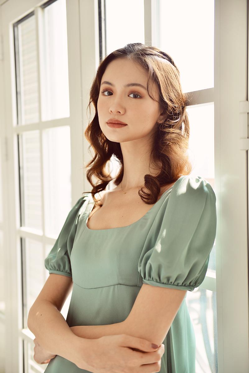 Regency Gown Silk - Dressing Gown - Prom Vintage Style Dress Full ...