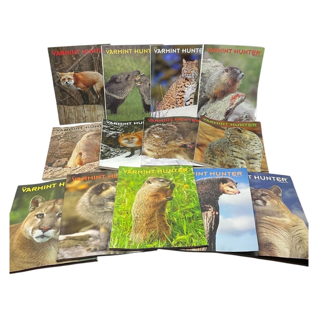 The Varmint Hunter Magazine Collection 11 Vintage Issues 2000 to 2002 ...
