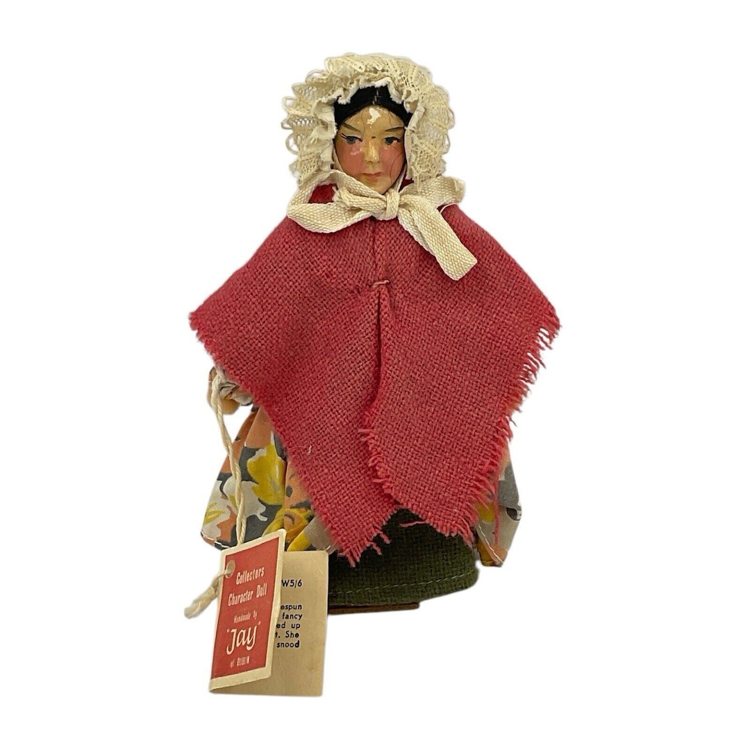 Handmade by Jay Character Dolls Sligo Woman Dublin Ireland Vintage Folk ...