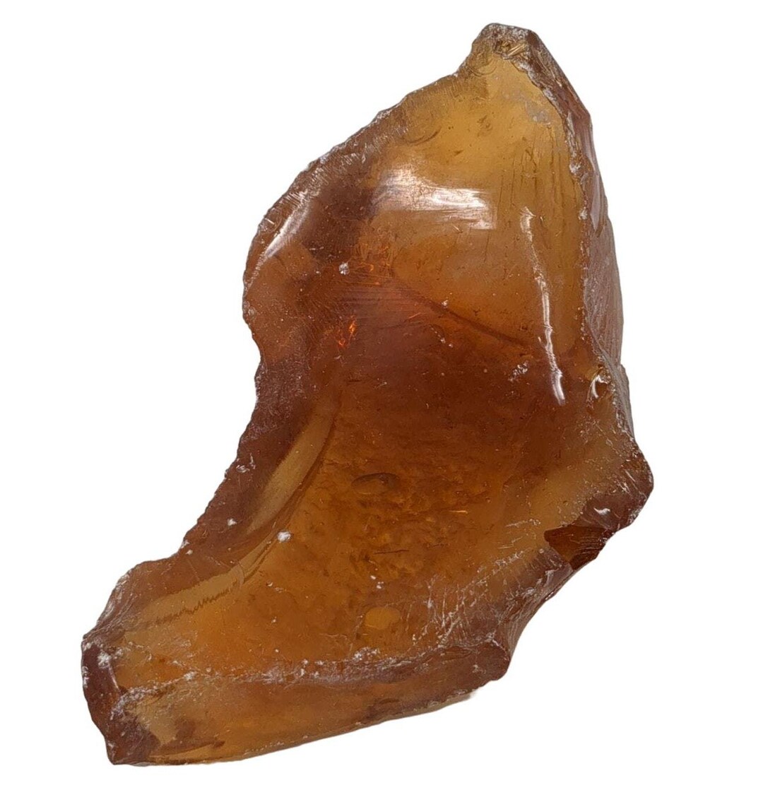 Amber Art Glass Cullet Translucent Slag Glass Suncatcher #5XL201 - Etsy