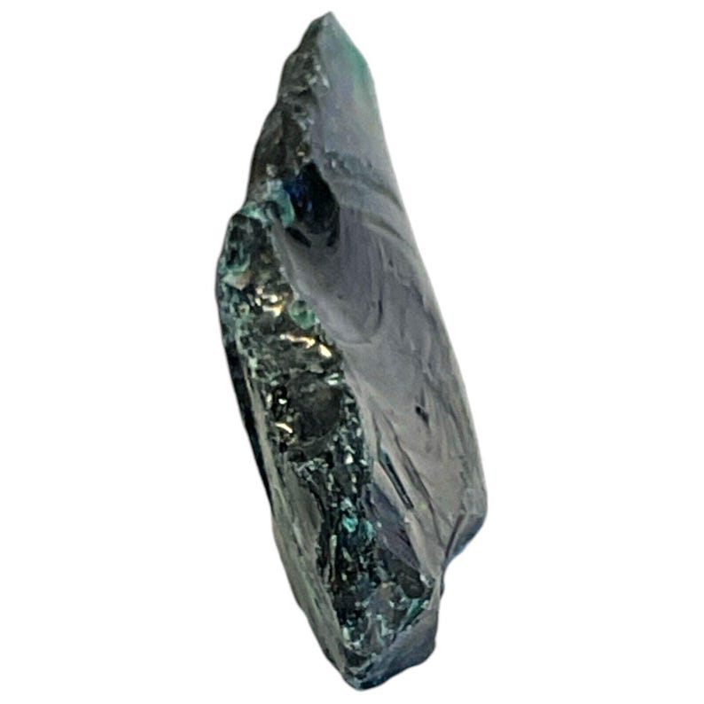 Emerald Green Layered Art Glass Cullet Glowing Manganese Slag Glass ...