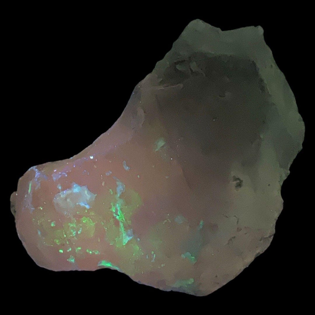 Mint Green Art Glass Cullet Glowing Translucent Manganese Slag Glass ...