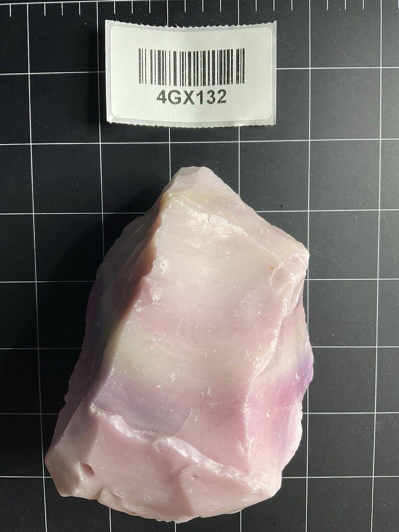 Burmese Pink Art Glass Cullet Glowing Uranium Manganese Slag Glass ...