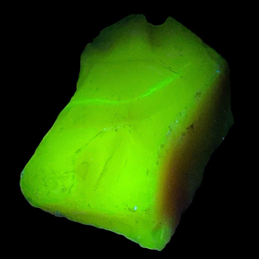 Pink Art Glass Cullet Glowing Manganese Slag Glass #4GX190 - Etsy