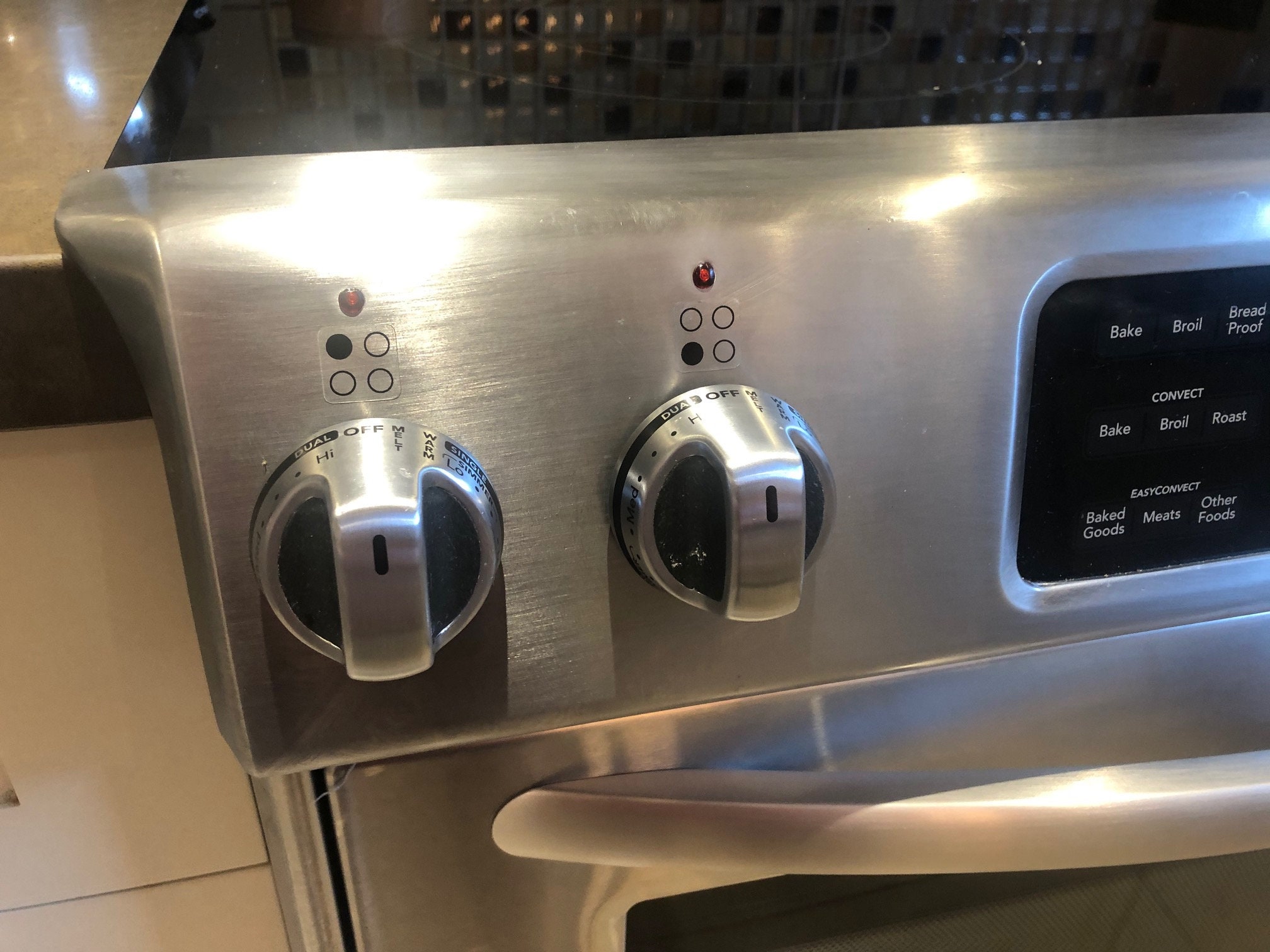 4 Ring Cooker Stove Top Hob Stickers Markings Decals Double - Etsy Canada