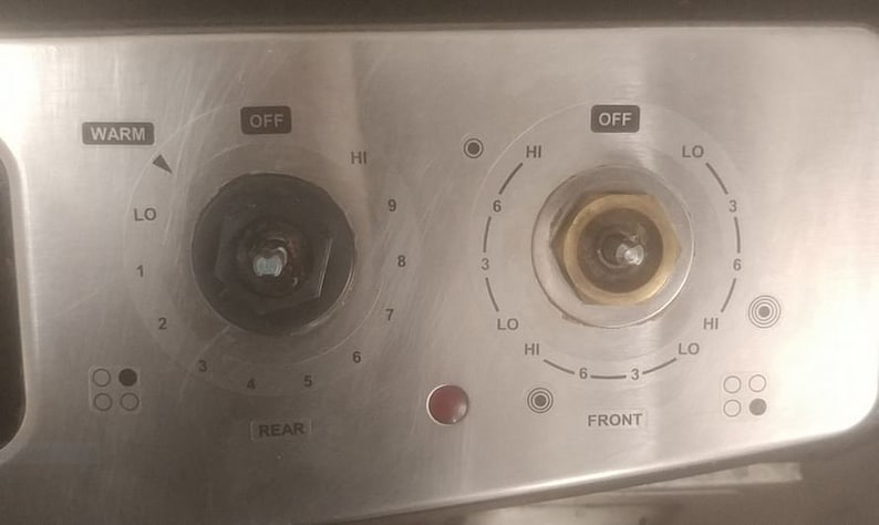 American Cooker Set of 6 Assorted Stove Dials 4 Ring Cooktop | Etsy UK