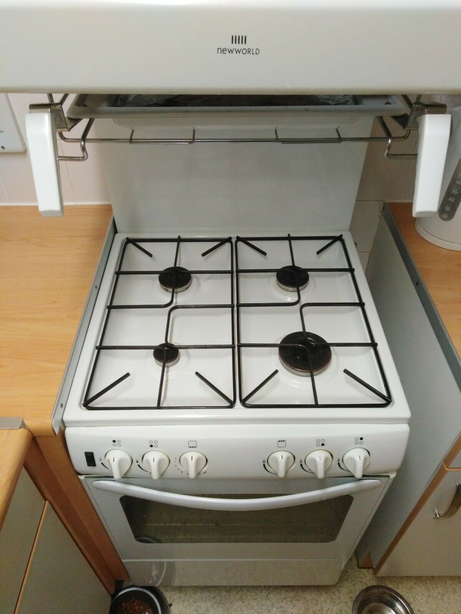 4 Ring Cooker Stove Hob Stickers With 6 Gas Flame Stickers - Bundle Set ...
