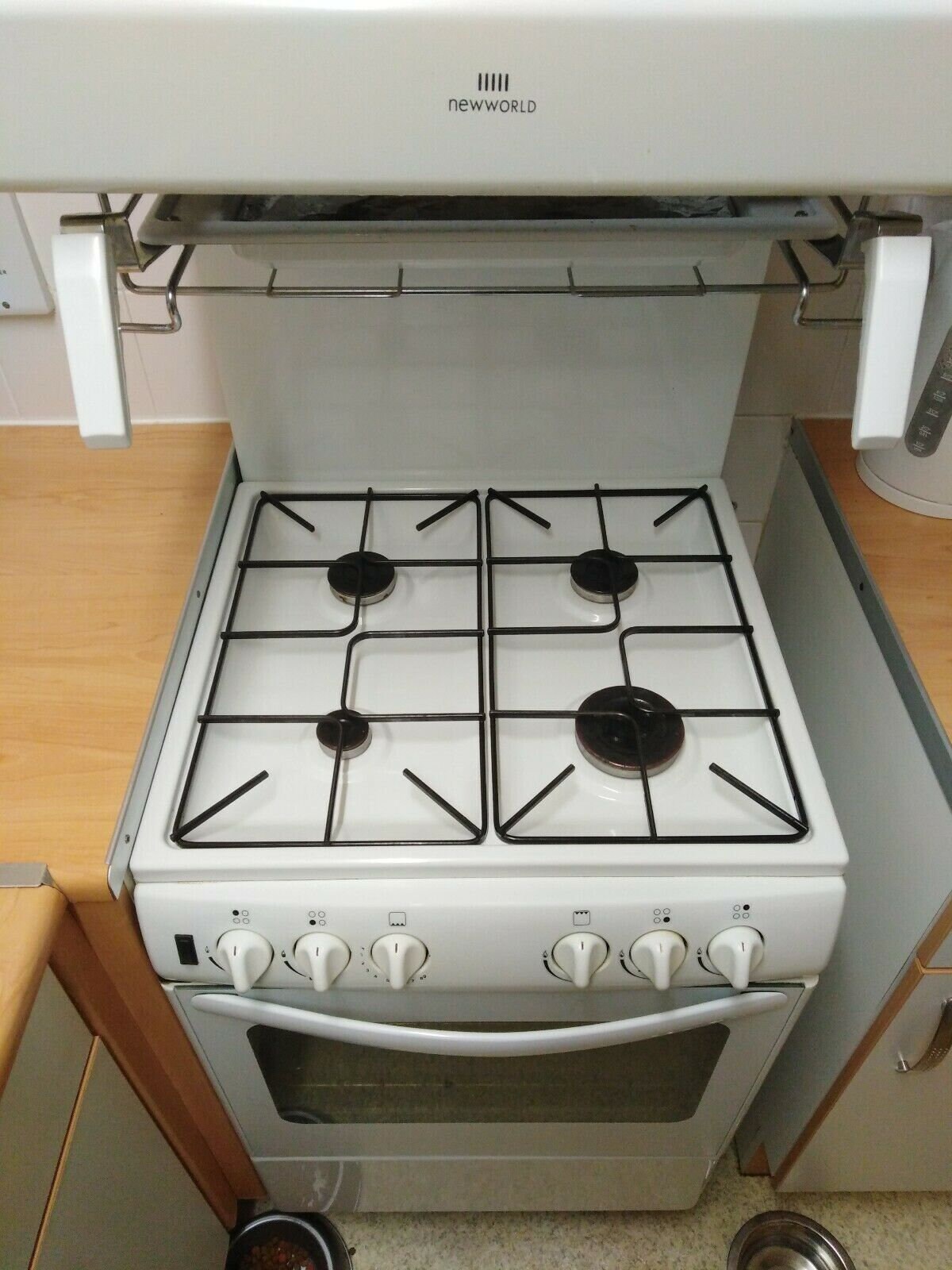 4 Ring Cooker Stove Hob Stickers With 6 Gas Flame Stickers - Bundle Set ...