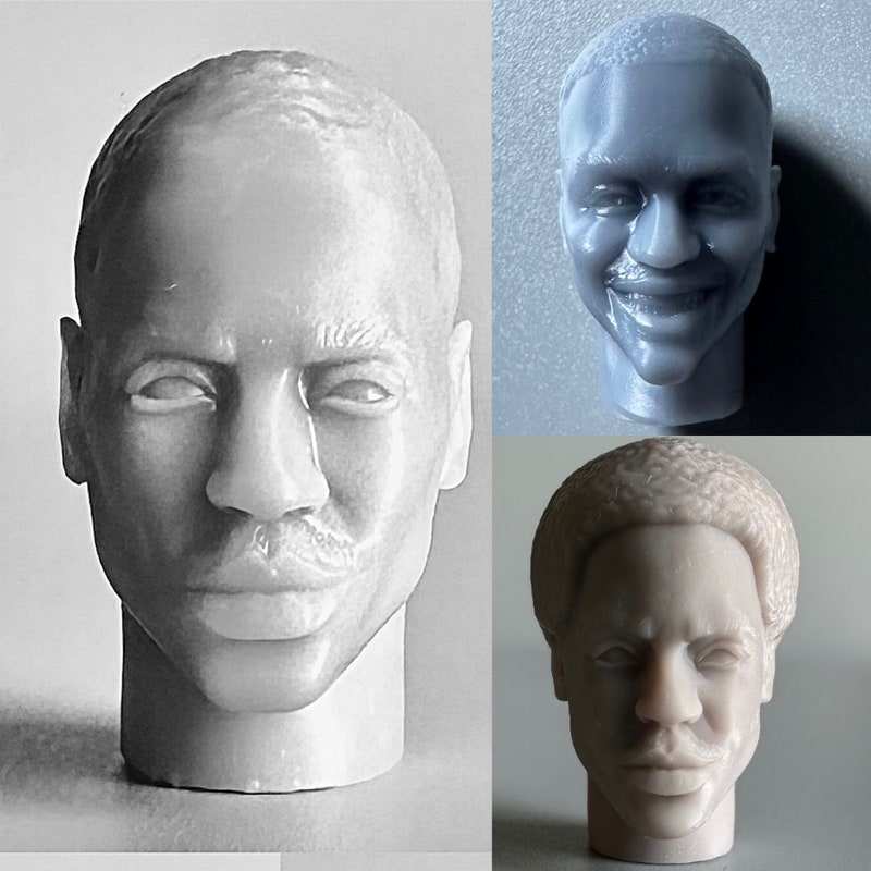 Big Head Figures - Etsy