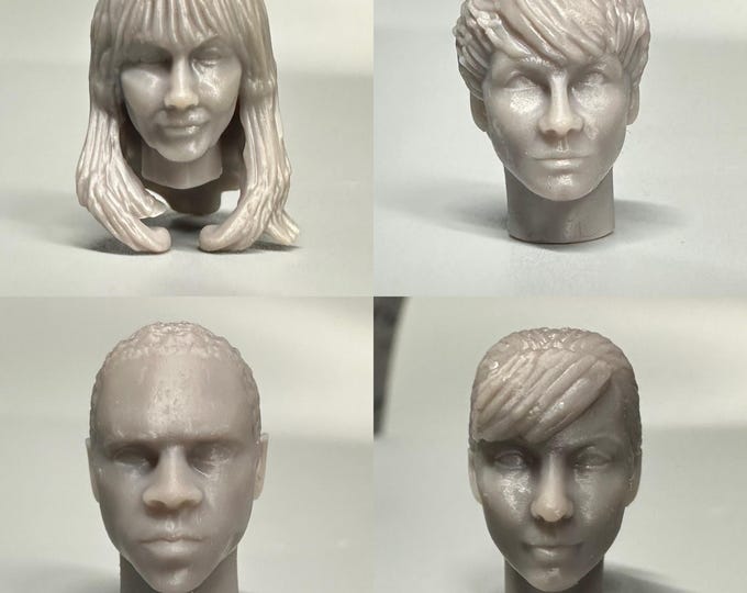 Paternoster Gang - 1/13 Scale Heads Unpainted - Etsy