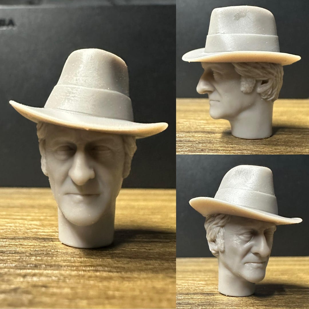 3rd Doctor 1/13 Scale Heads - Etsy
