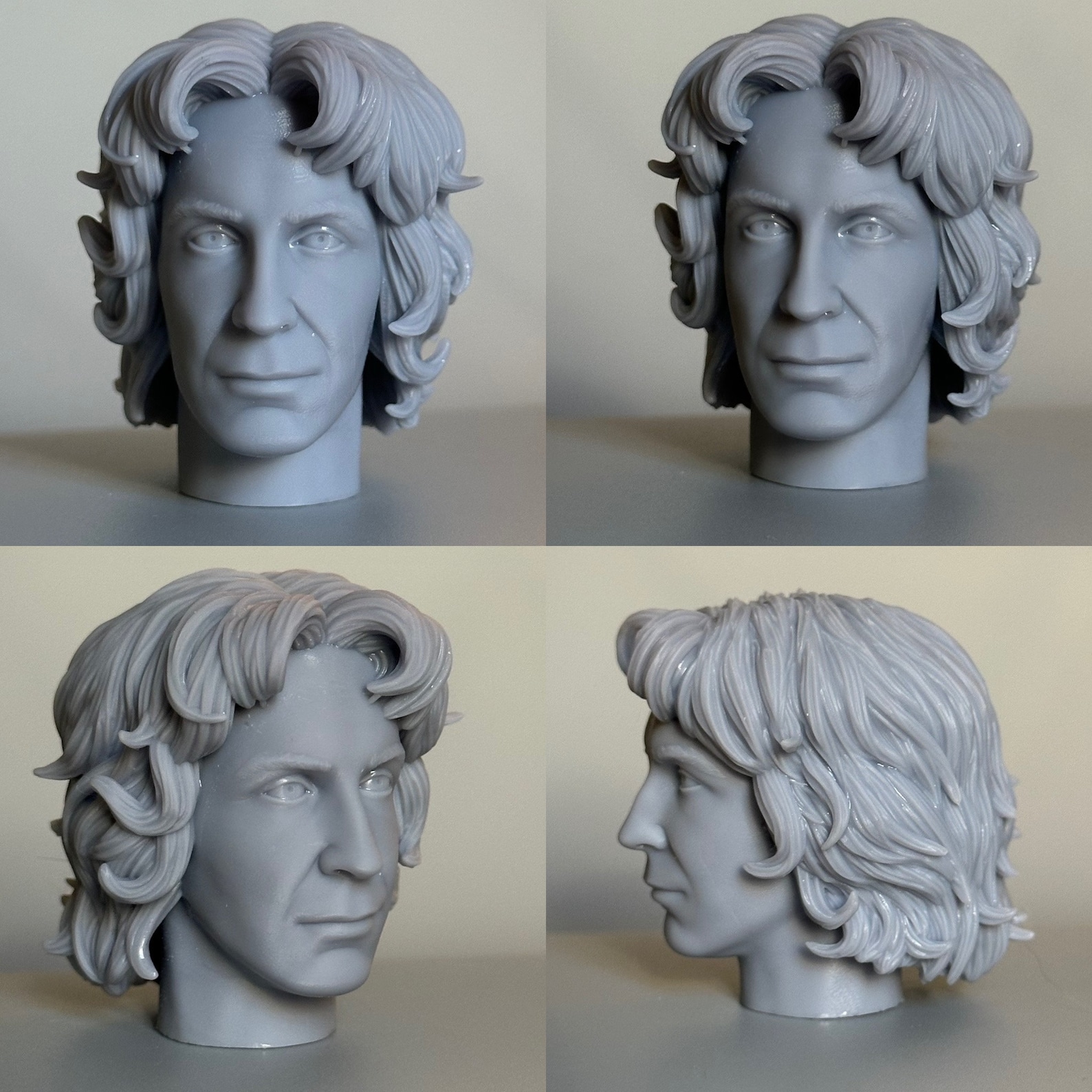 8th Doctor - Multiple Variants - 1:13 Scale (5.5”) - Etsy