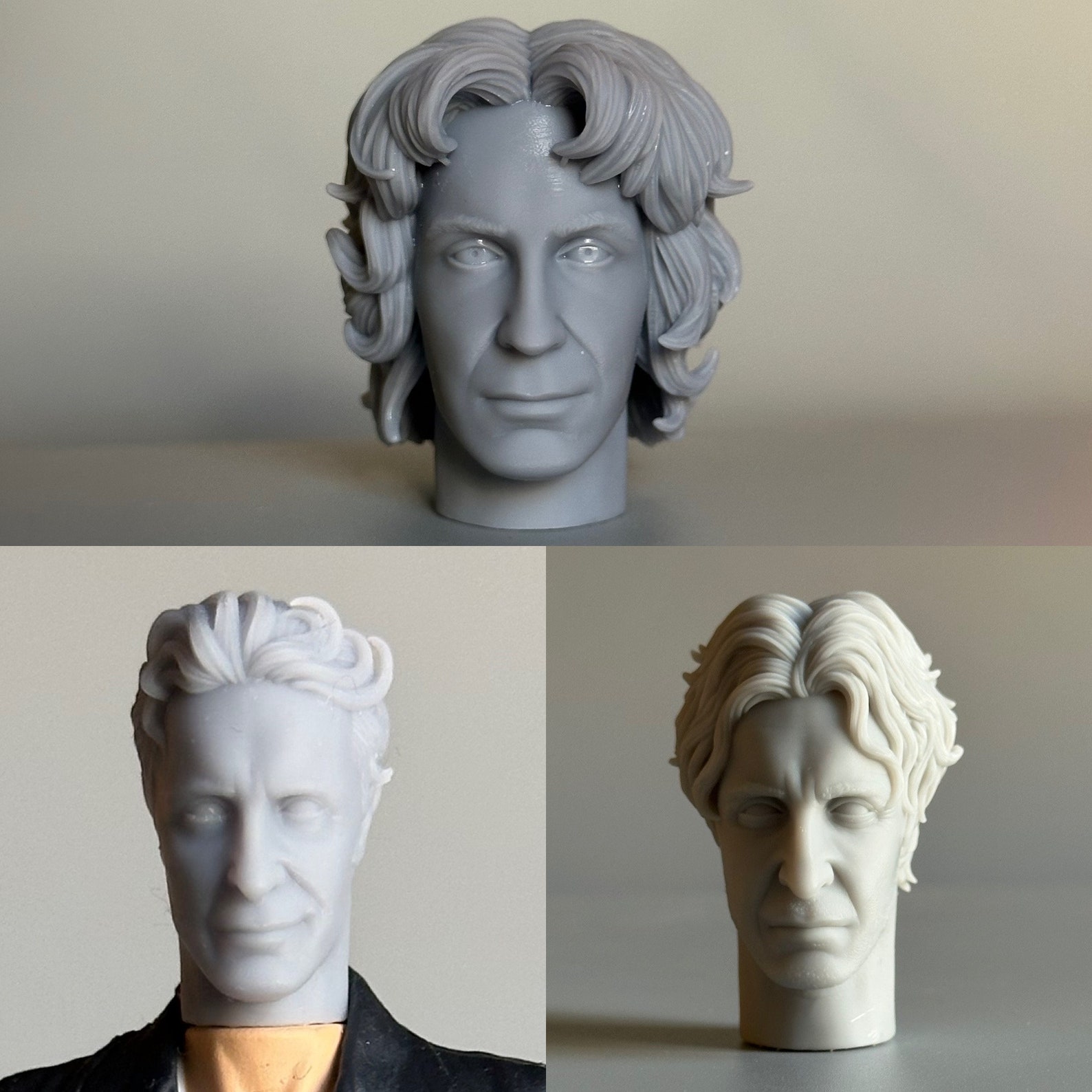 8th Doctor - Multiple Variants - 1:13 Scale (5.5”) - Etsy