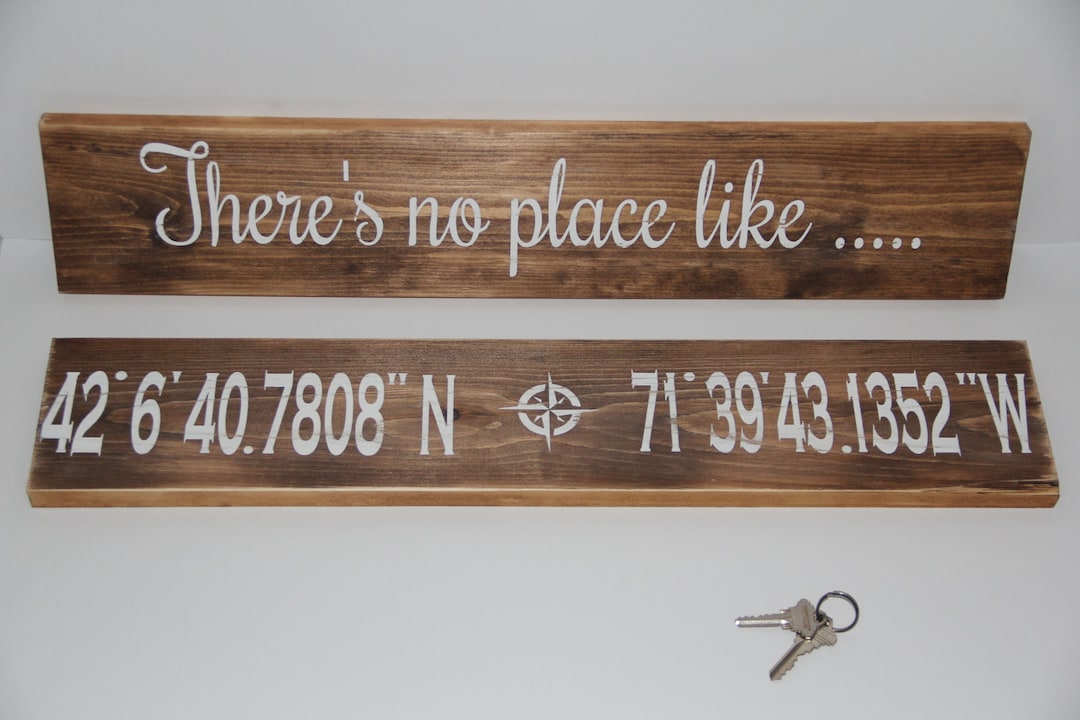 Custom Longitude Latitude Sign - Etsy