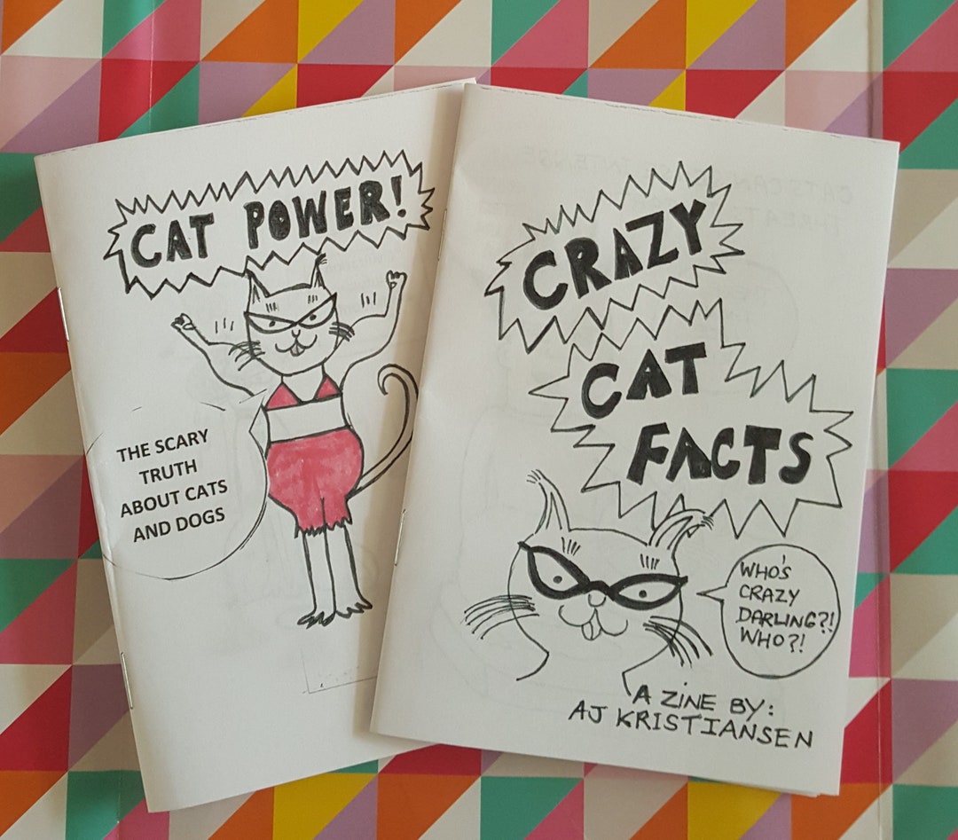 Cat Snack Pack 2 A6 Mini Zines - Etsy