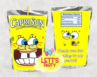 Spongebob Thank You - Etsy