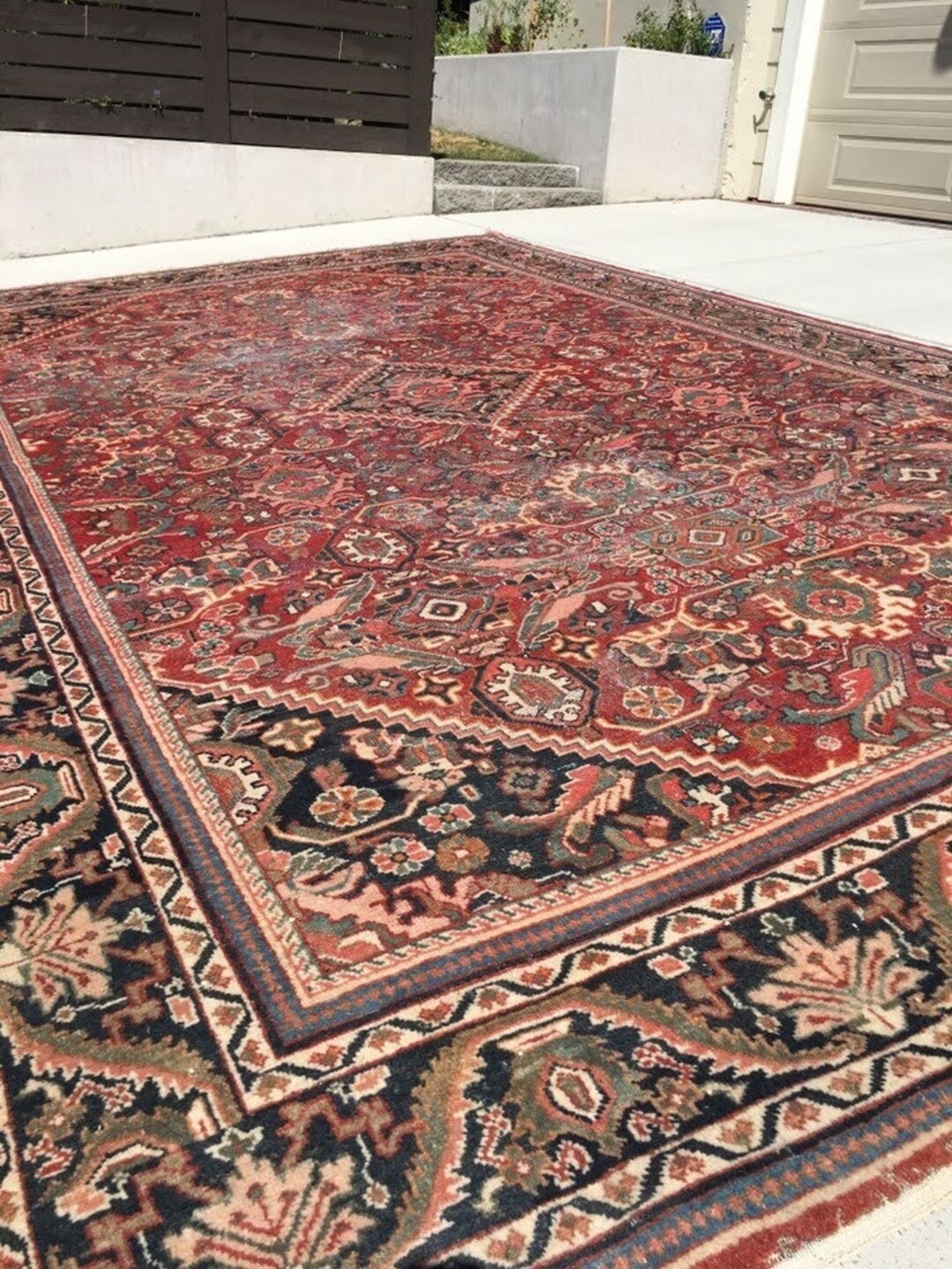 Large Vintage Rug / 11x17 Vintage Rug / Large Area Rug / Vintage Rug - Etsy