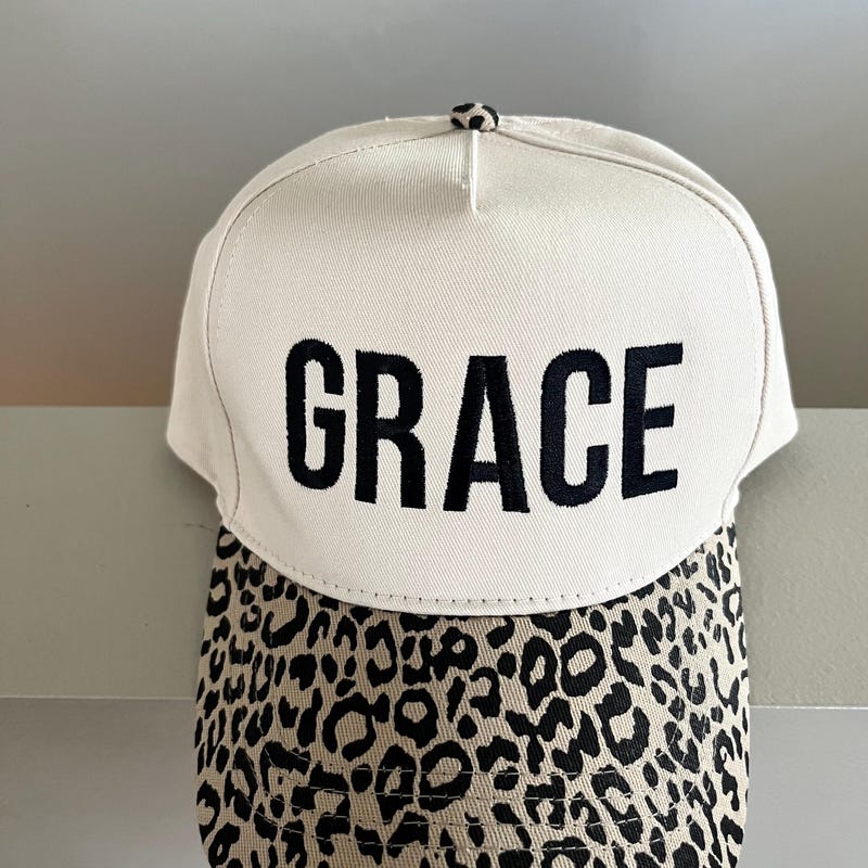 Christian Leopard Cap - Etsy