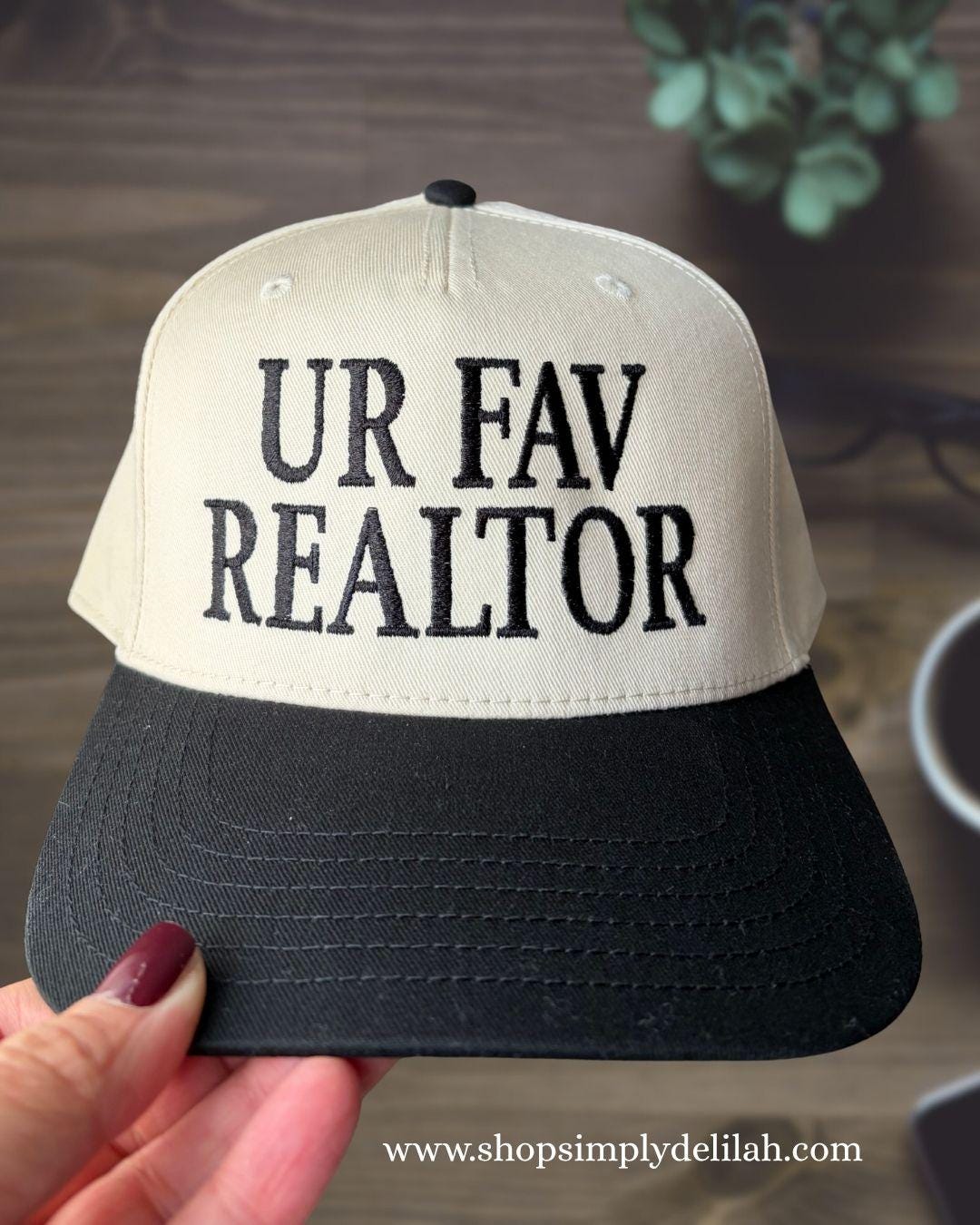 Ur Fav Realtor Trucker Hat, Embroidered Realtor Hat, Realty Industry ...