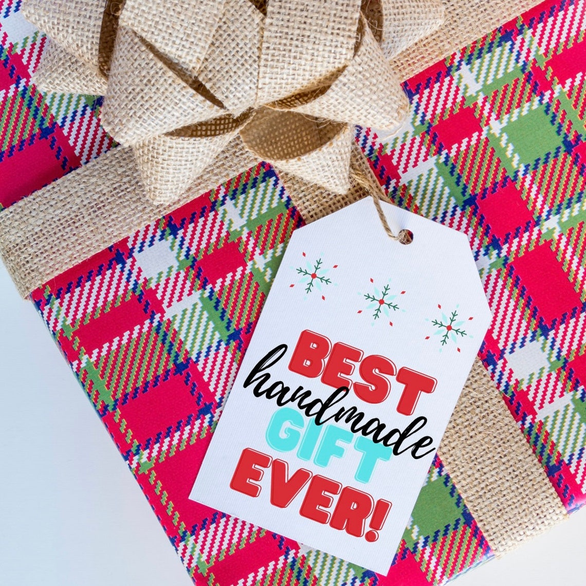 Handmade Gifts Tag I Made This Tag Funny Christmas Gift | Etsy