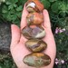 Poly Chrome Jasper Palm Stones - Etsy