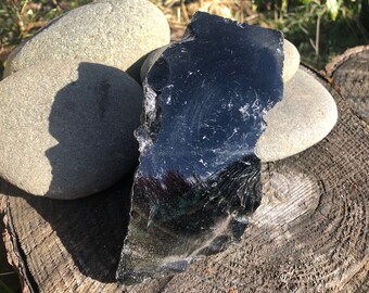 Large Obsidian Chunk - Etsy