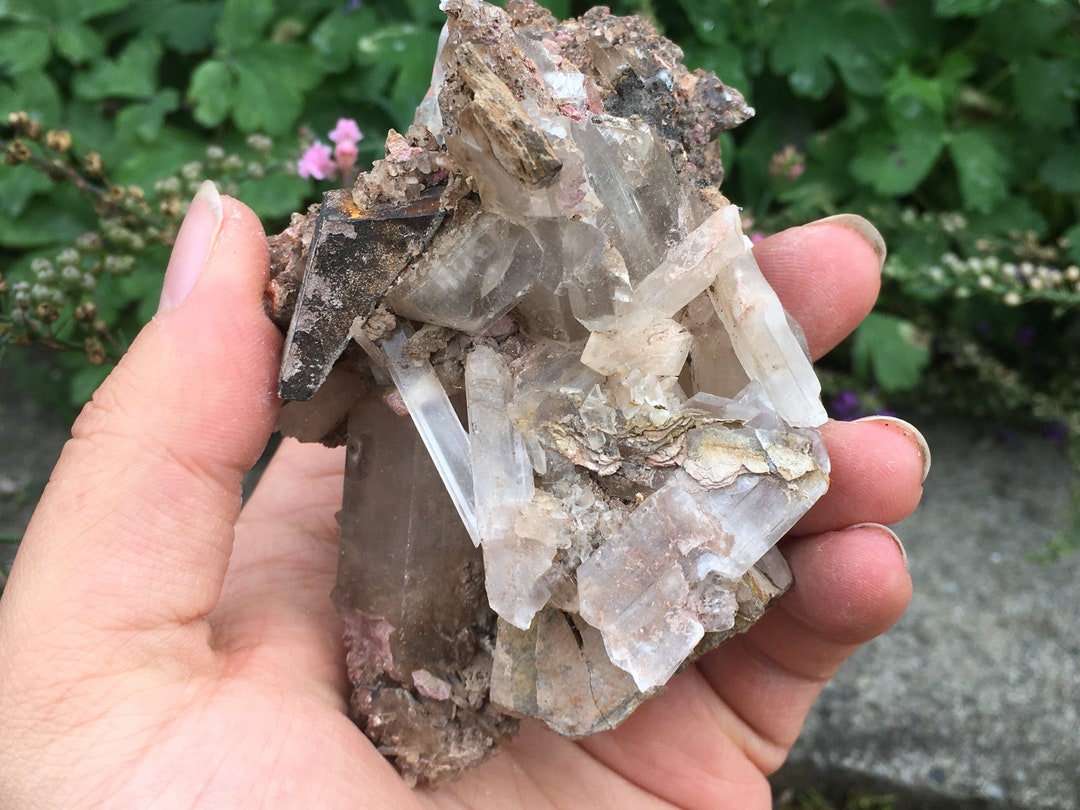 Rare Gypsum Matrix Specimen - Etsy UK