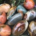Poly Chrome Jasper Palm Stones - Etsy