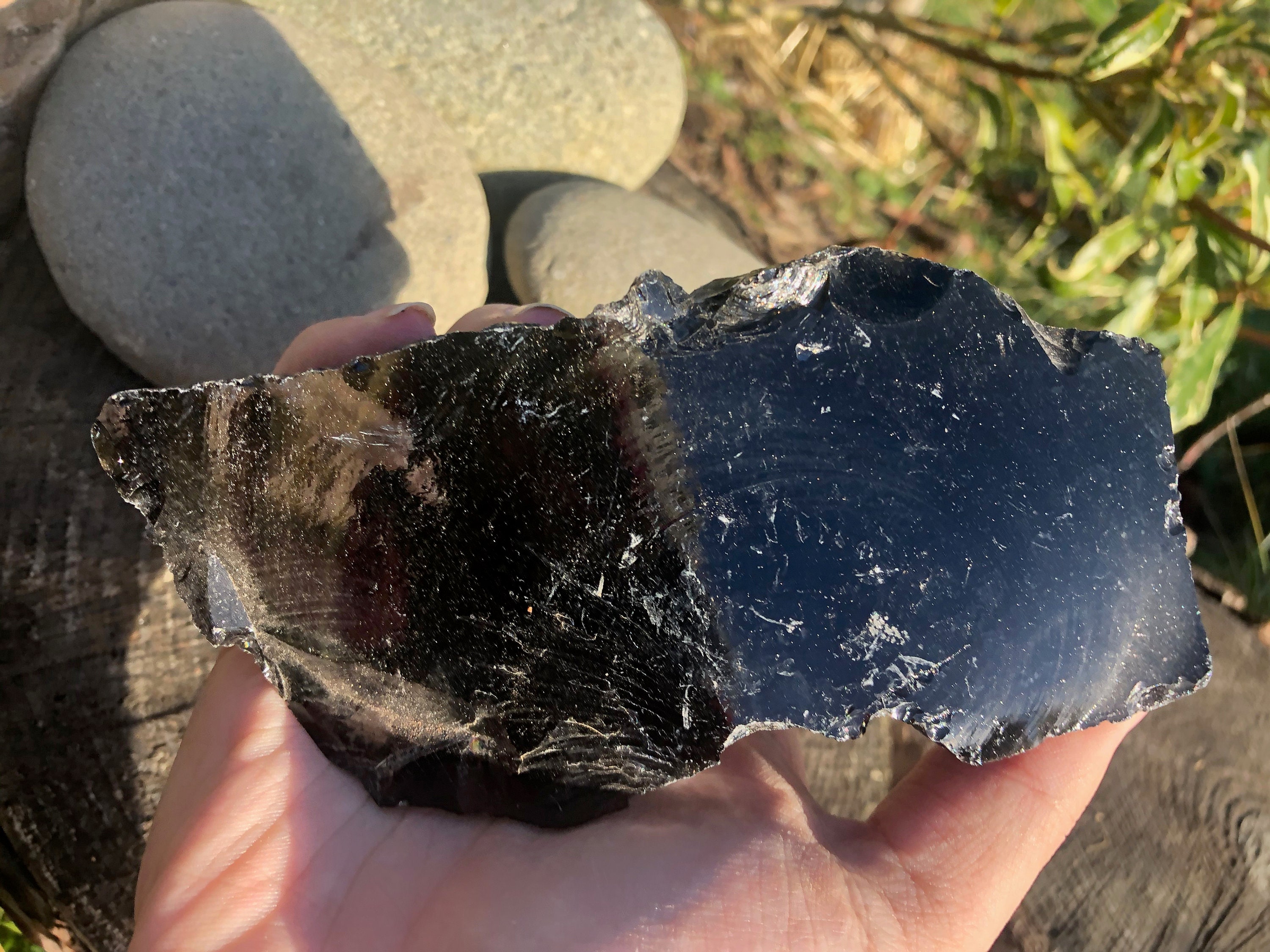 Large Rare Golden Sheen Obsidian Chunk - Etsy