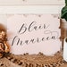 Baby Girl Name Script Custom Nursery Decor Painted Back - Etsy