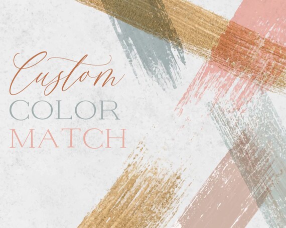 Add On: Custom Paint Color Match | Etsy