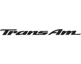 Trans Am Decal | Etsy