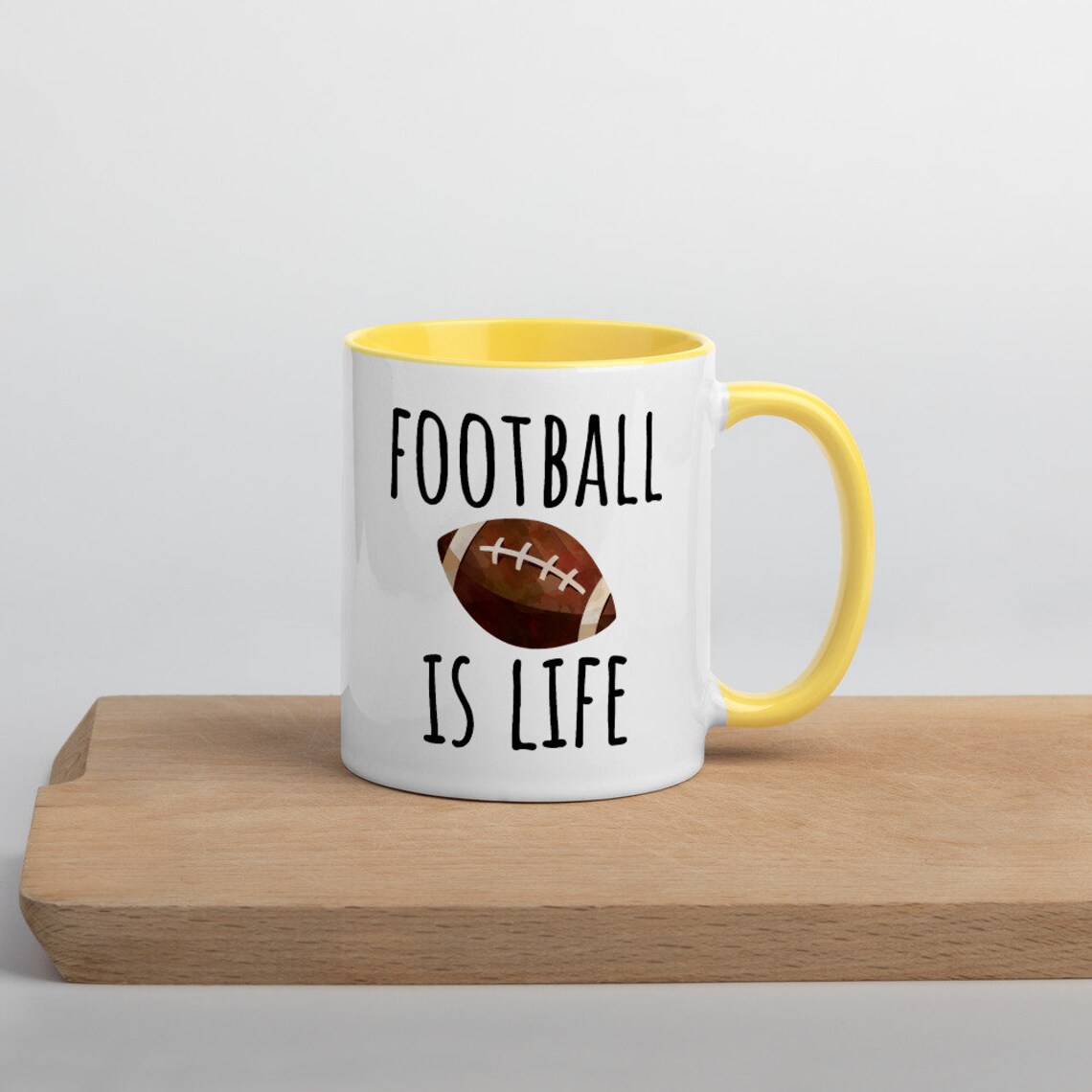 Football Coffee Mug Football is Life Mug Football Lover - Etsy