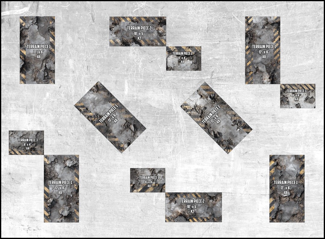 Warhammer 40K Neoprene Terrain Mats – Pariah Nexus - Breach - Etsy