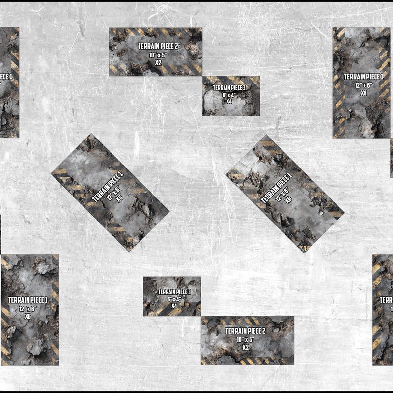 40k Mat With Grid - Etsy