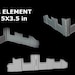 Warhammer 40K Terrain Set - 3D Printed Foldable - Chapter Approved 2025 ...