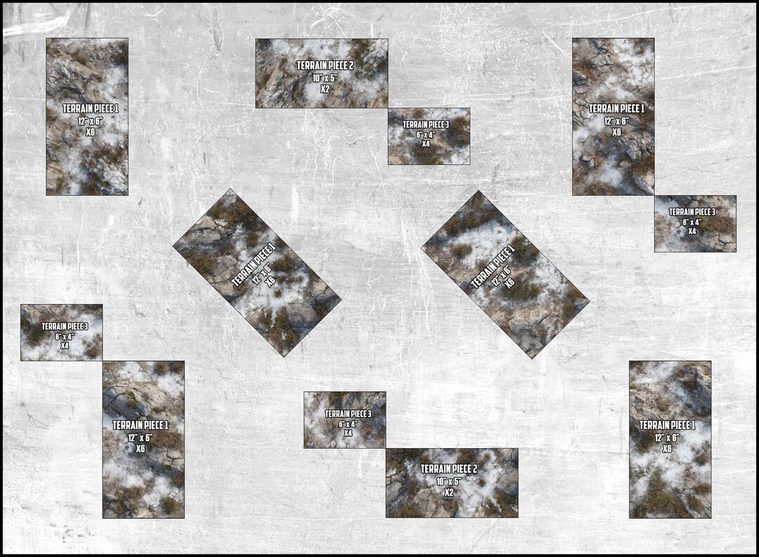 Warhammer 40K Neoprene Terrain Mats – Chapter Approved 2025 ...