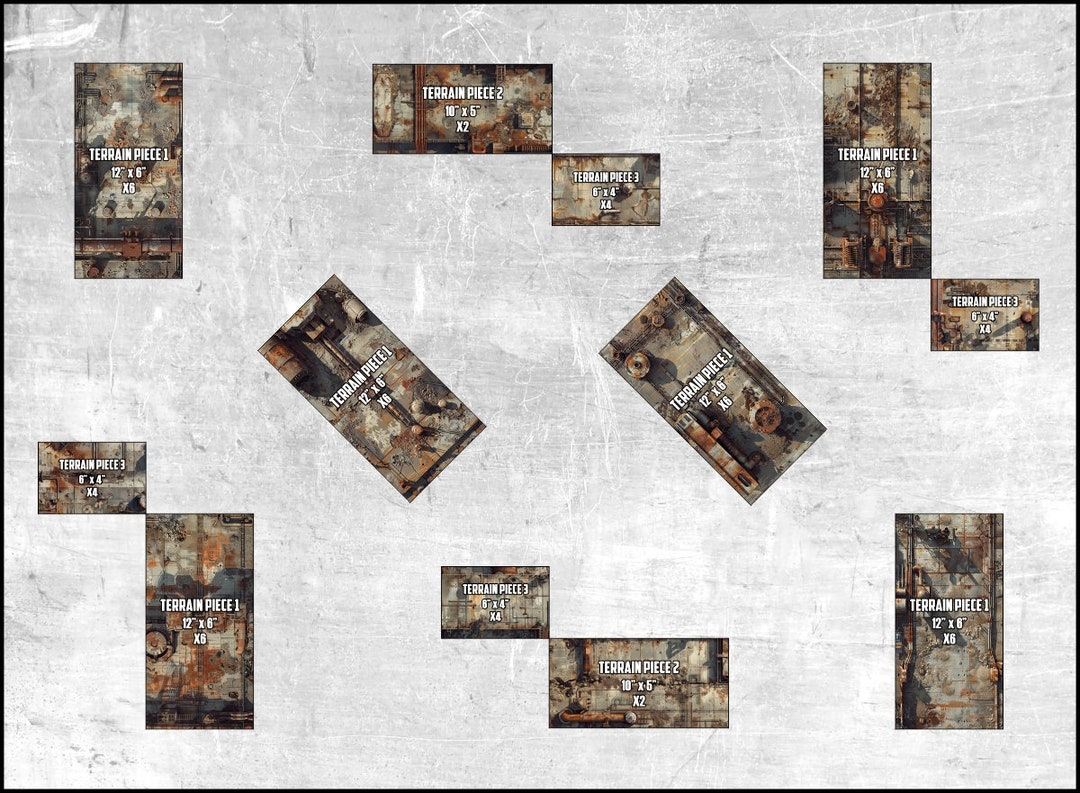 Warhammer 40K Neoprene Terrain Mats – Chapter Approved 2025 ...