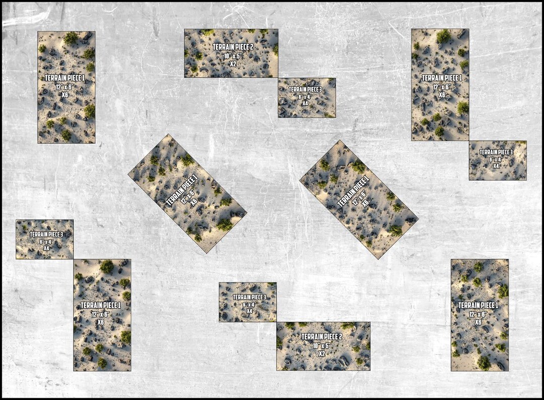 Warhammer 40K Neoprene Terrain Mats – Pariah Nexus - Barren - Etsy