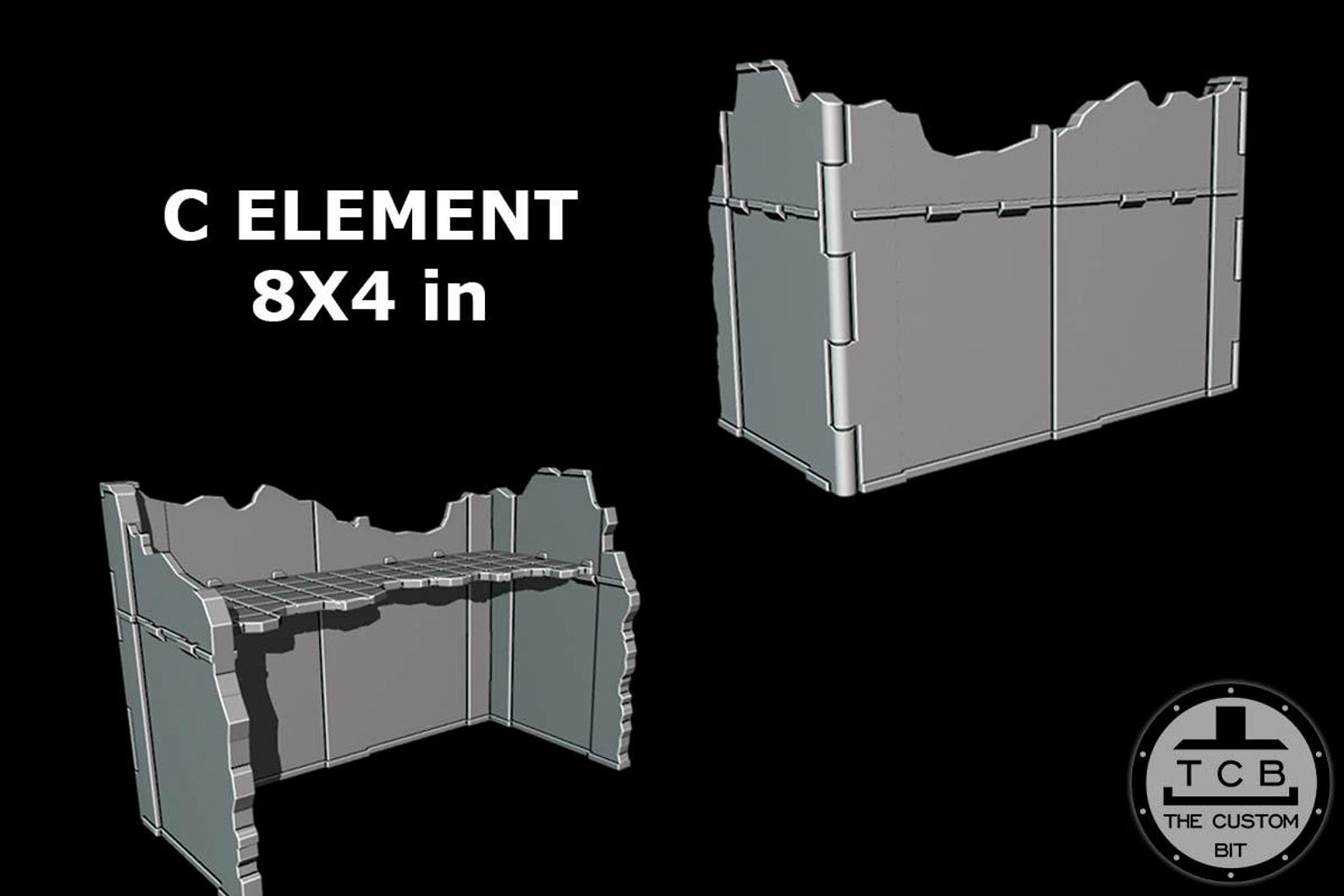 Warhammer 40K Terrain Set - 3D Printed Foldable - Chapter Approved 2025 ...