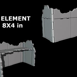 Warhammer 40K Terrain Set - 3D Printed Foldable - Chapter Approved 2025 ...