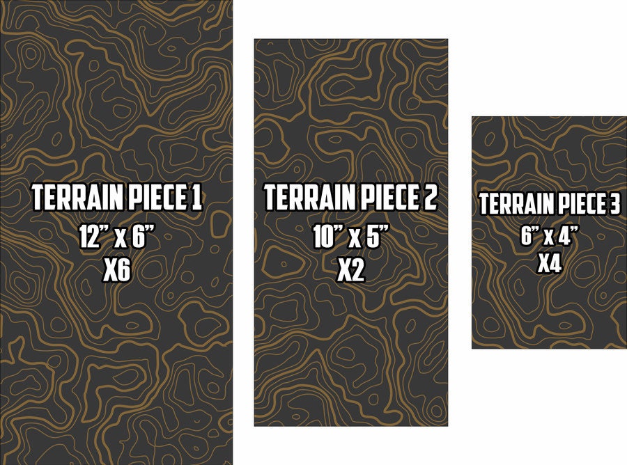 Warhammer 40K Neoprene Terrain Mats – Chapter Approved 2025 - Etsy