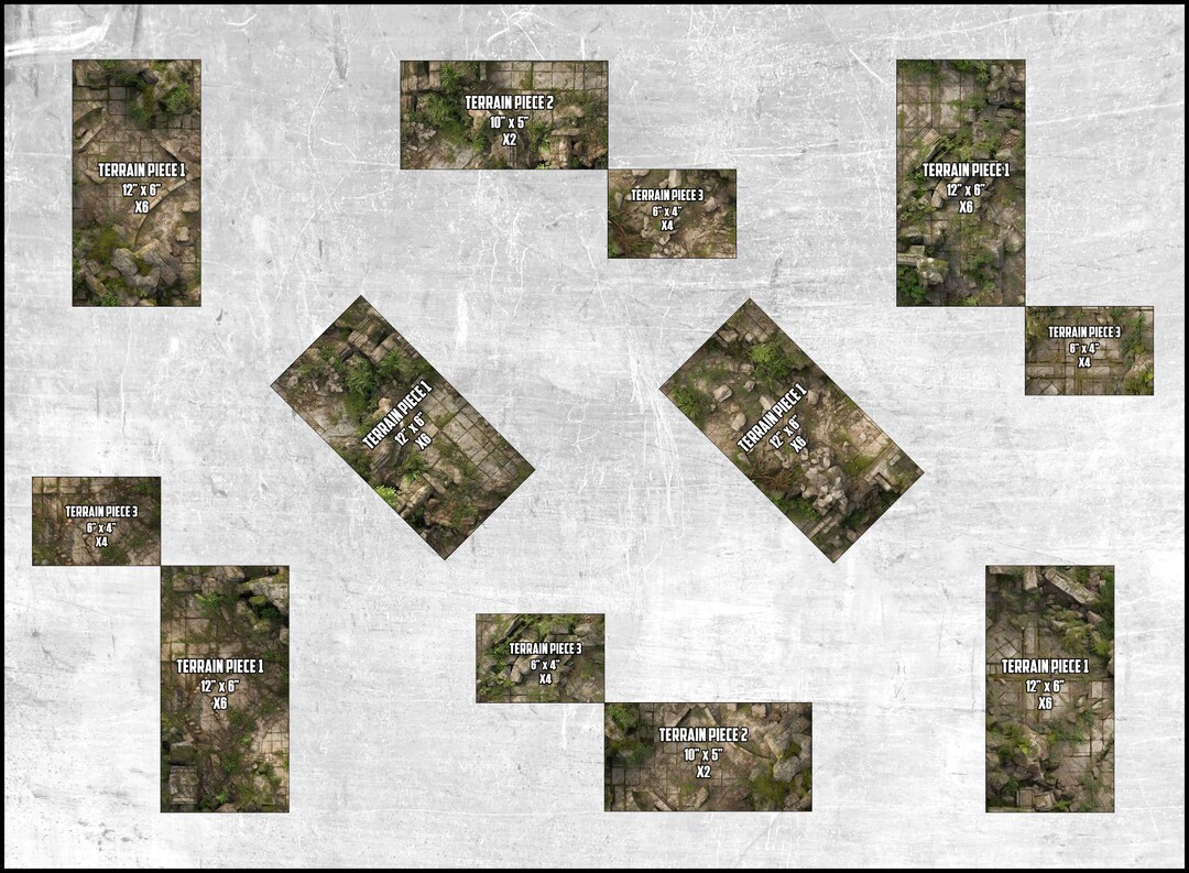 Warhammer 40K Neoprene Terrain Mats – Chapter Approved 2025 - Jadefell ...