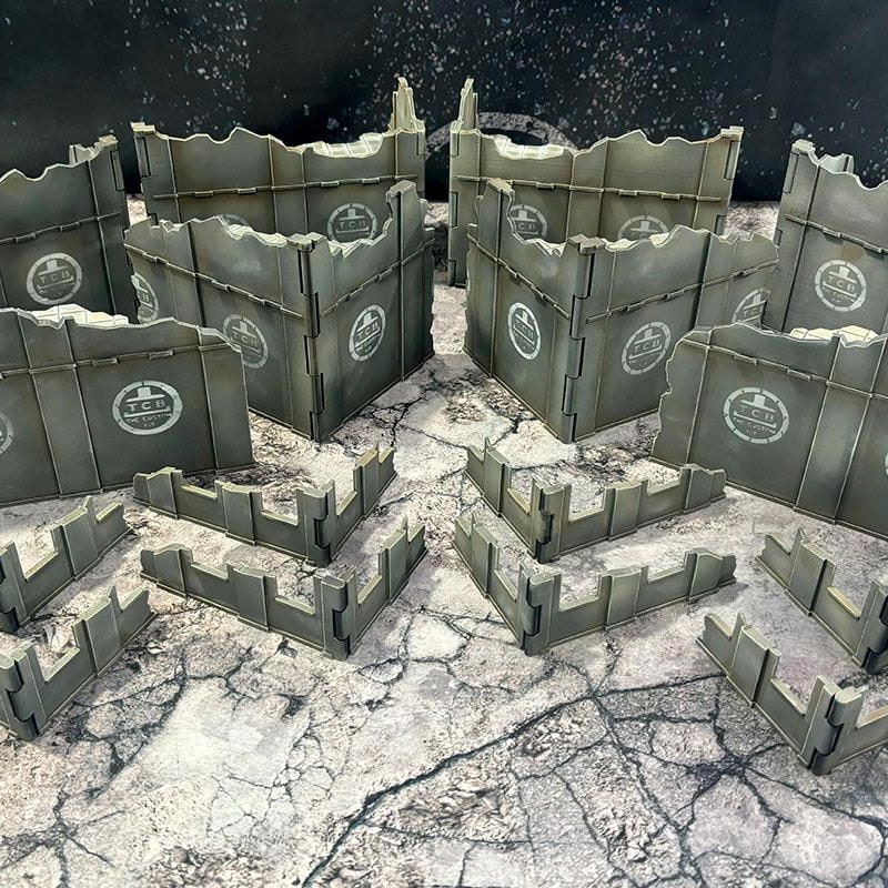 Foldable 40k Terrain Set - Etsy