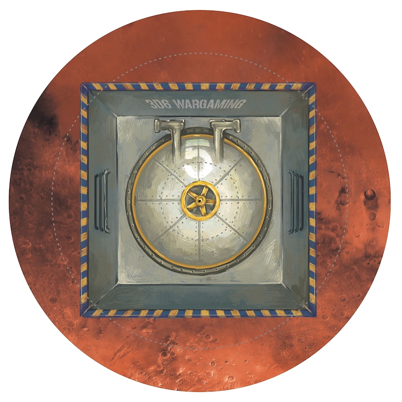 Neoprene Objective Markers 7.5 Mars Warhammer 40K | Etsy