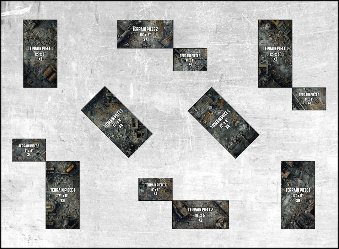 Warhammer 40K Neoprene Terrain Mats – Pariah Nexus - Factory - Etsy