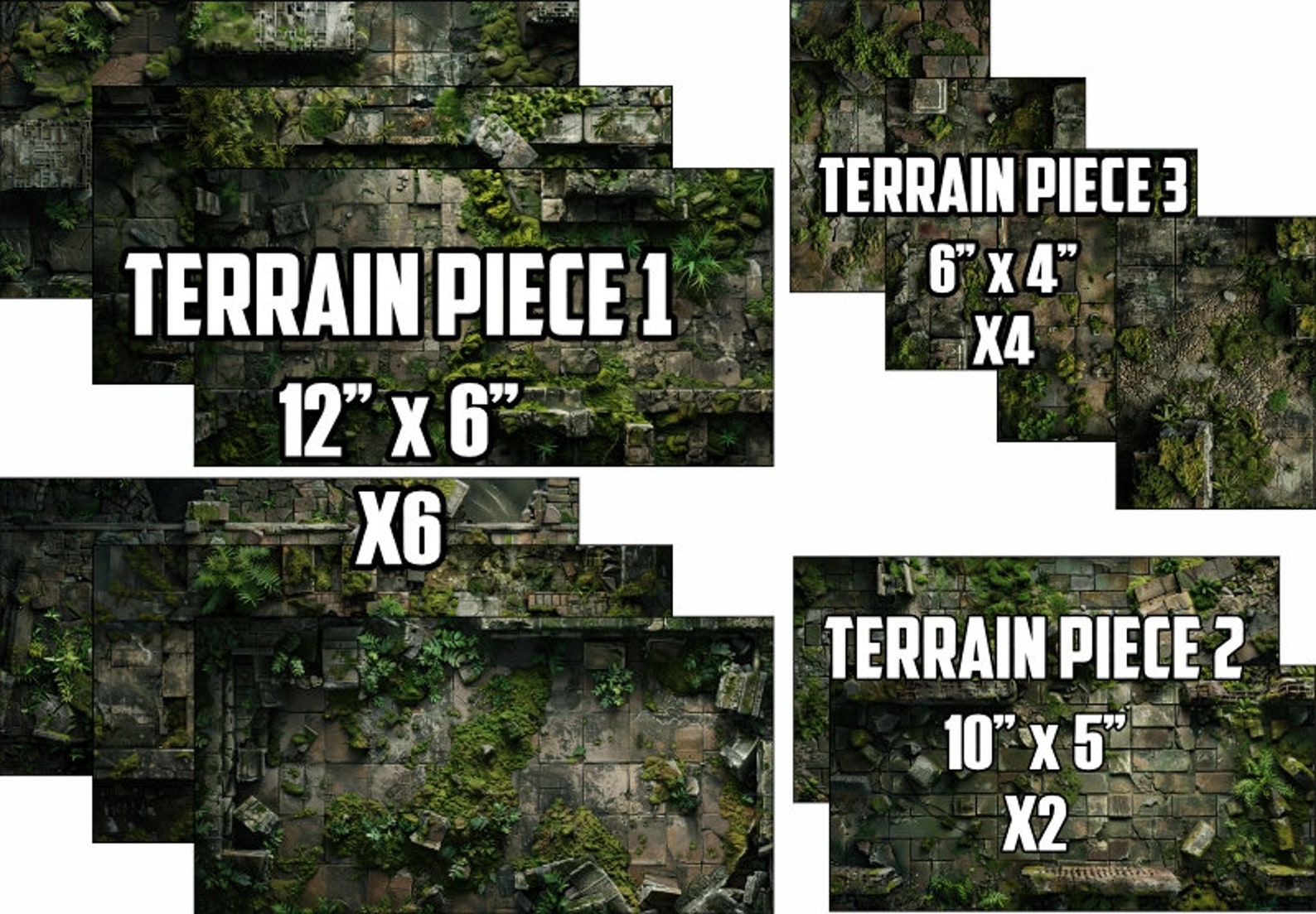 Warhammer 40K Neoprene Terrain Mats – Chapter Approved 2025 - Overgrown ...