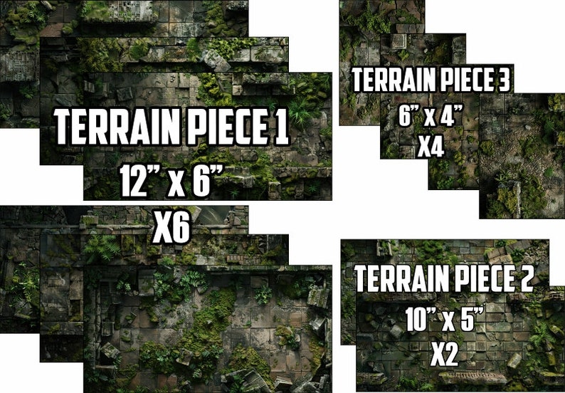 Warhammer 40K Neoprene Terrain Mats – Chapter Approved 2025 - Overgrown ...
