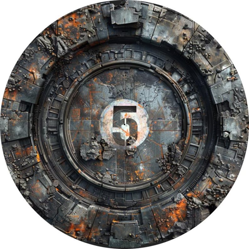 Warhammer 40K Neoprene Objective Marker Set - 7.57" - Chapter Approved ...